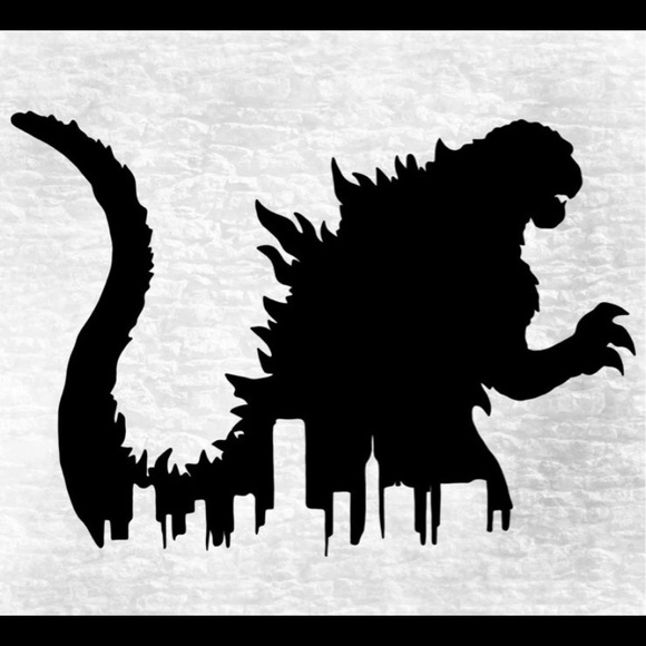 Accents | Godzilla Vinyl Decal Sticker | Poshmark